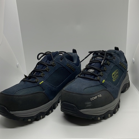 Skechers | Shoes | Mens Skechers Comp Toe Work Sneaker | Poshmark
